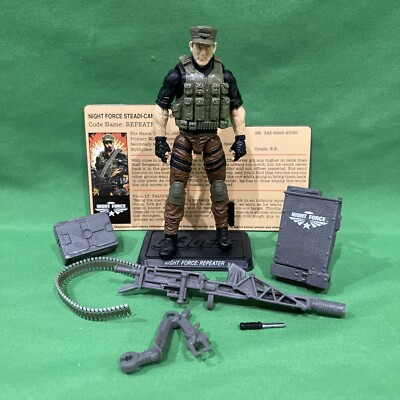 GI Joe JOECON NIGHT FORCE REPEATER Complete Convention 2013 Nocturnal ...
