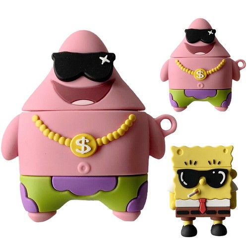 Patrick Star Wireless Earphone Protect Cover Case For AirPod Pro/1st ...