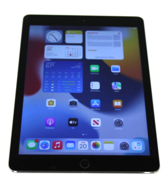 Apple iPad Air Gen 2 9.7" (32GB Storage - Space Gray - iOS 15 - MNV22LL ...