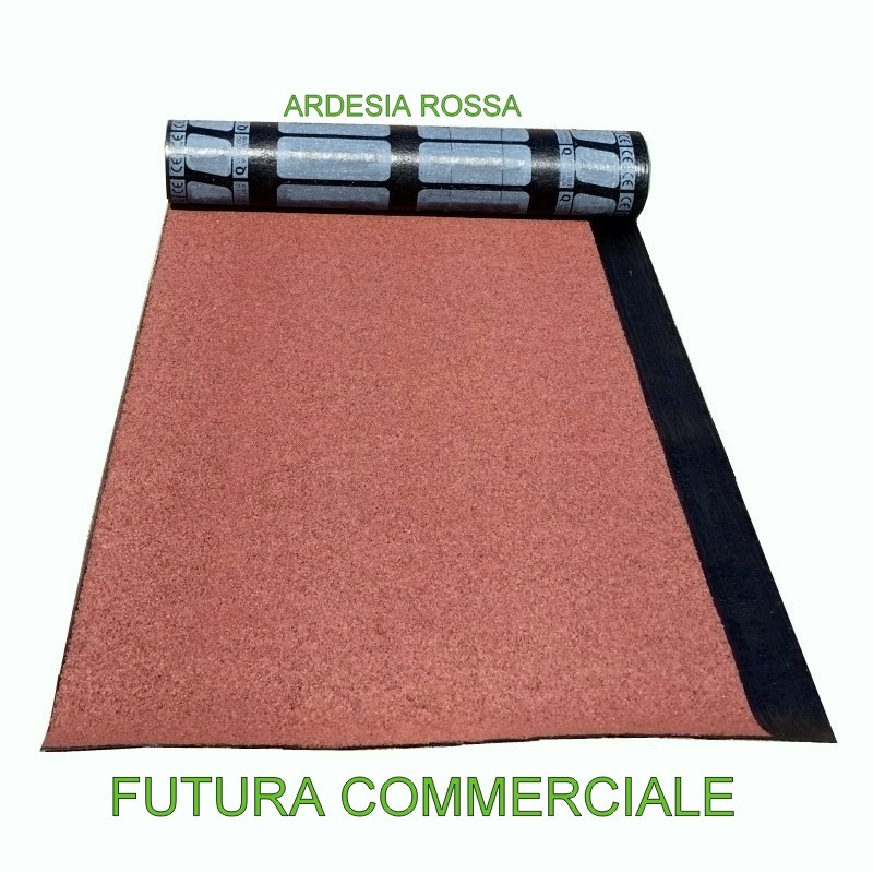Guaina Membrana Bituminosa Autoadesiva Ardesia Rossa 5 MT ...