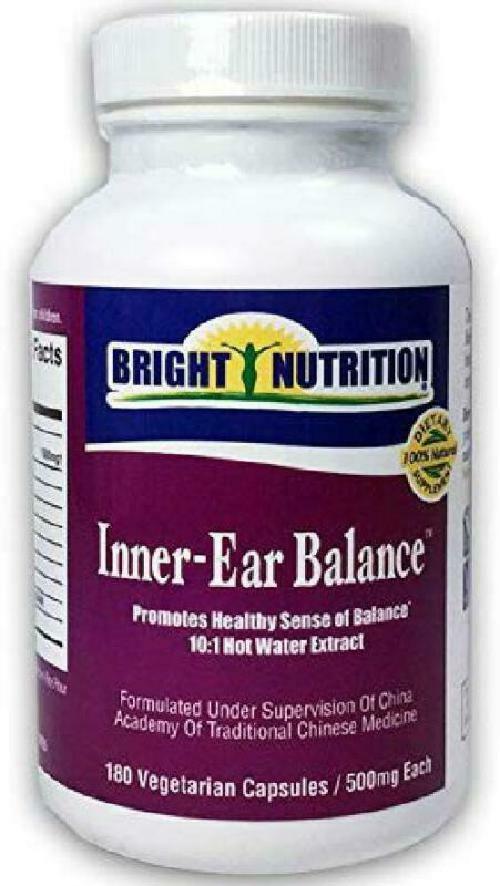 Inner-Ear Balance 180 Capsules, Promote Healthy Sense of Balance Reduce ...