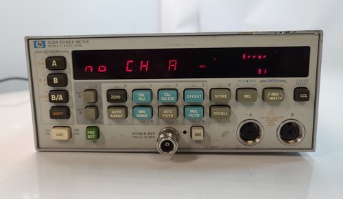 HP 438A Power Meter Hewlett Packard | eBay