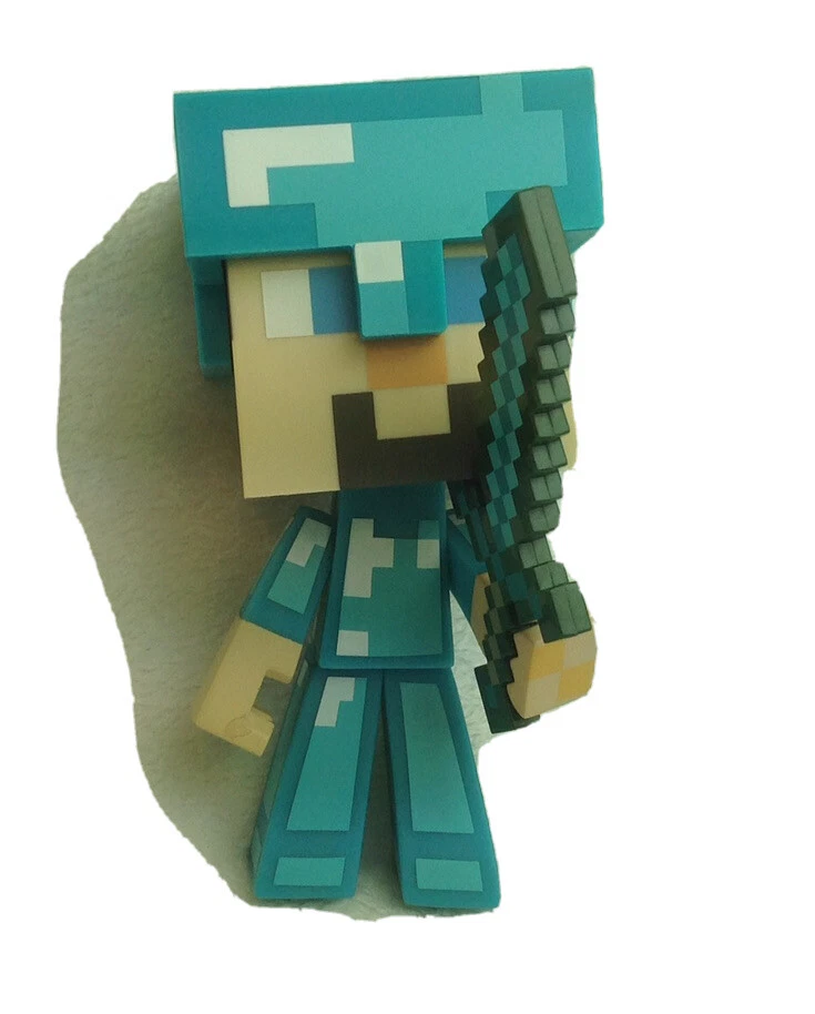 Minecraft Coloring Pages Steve Diamond Armor