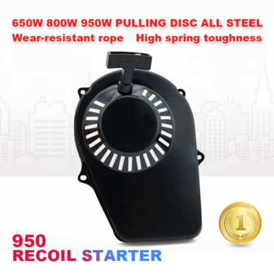 ET950 ET650 Recoil Starter Generator TG950 650W 800 W 950W Generator ...