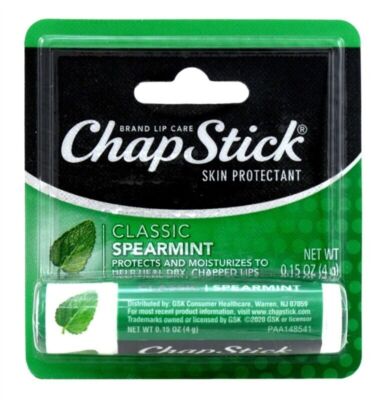 BL Chapstick Classic Spearmint Lip balm 0.15oz each 12 Pack | eBay ...