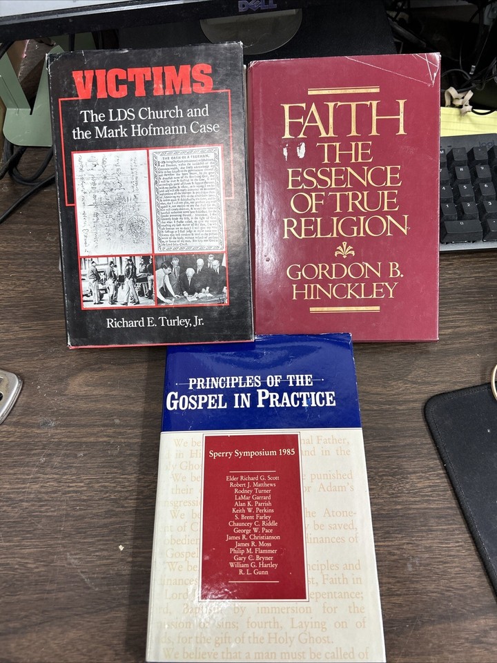 Lot 31 LDS Mormon Book Lot Vintage Latter-Day Saints Books Taylor ...