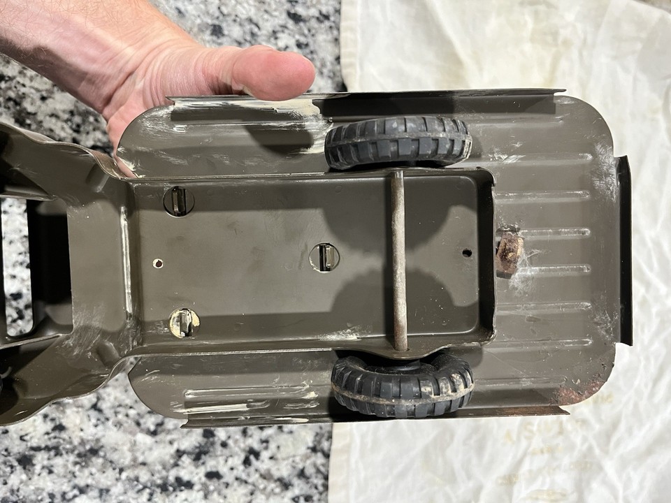 1950's Structo U.S.A Searchlight Unit Fireball motor Truck - PRESSED ...