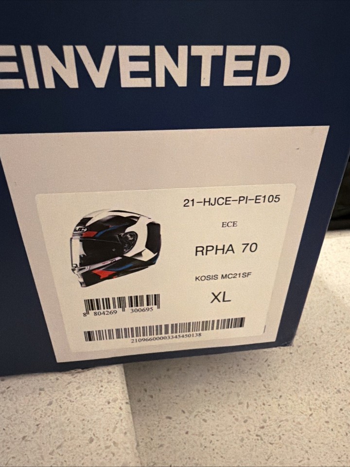 HJC Rpha 70 motorbike Helmet Size Xl | eBay UK