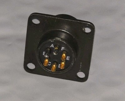 Amphenol Aerospace PT02E10-6P Plug 6-Pin Cannon Base Male | eBay
