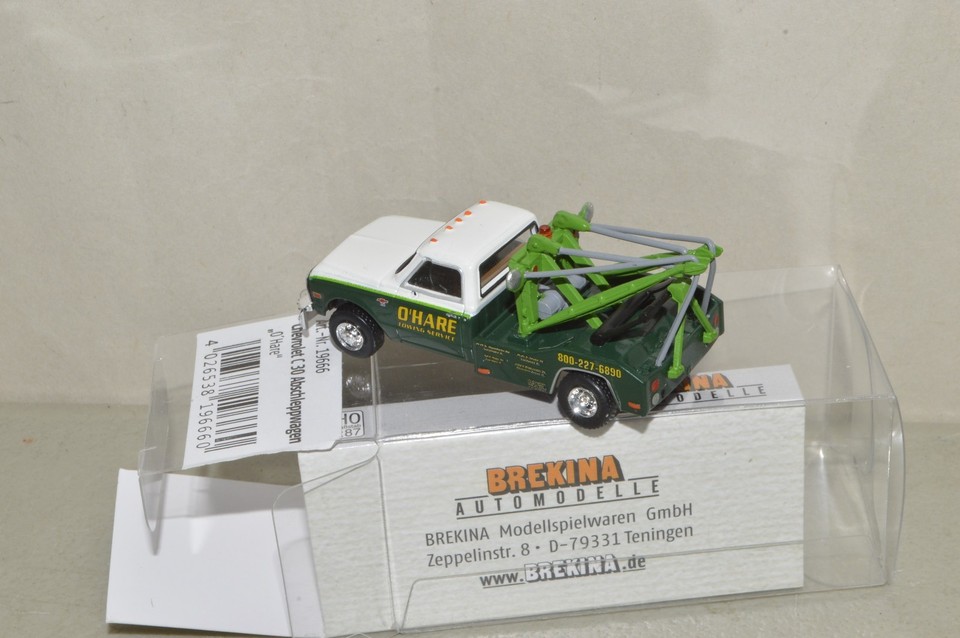 HO scale Brekina 19666 Chevrolet C-30 truck tow wrecker O'Hare | eBay