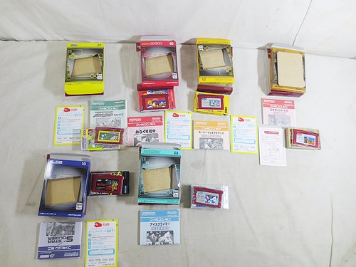 Lot 5 GBA Famicom Mini Ice Climber Super Mario Goemon Xevious Ecsite ...