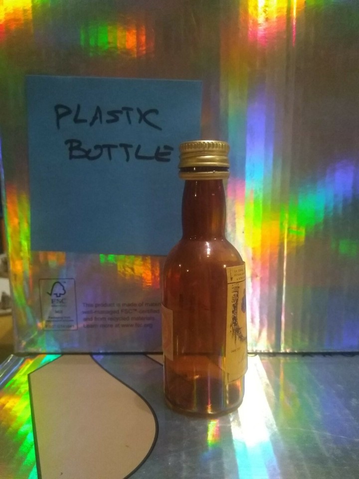 Pedro Domecq liquor Solera Reservada 1/10 Pint plastic Mini Bottle ...