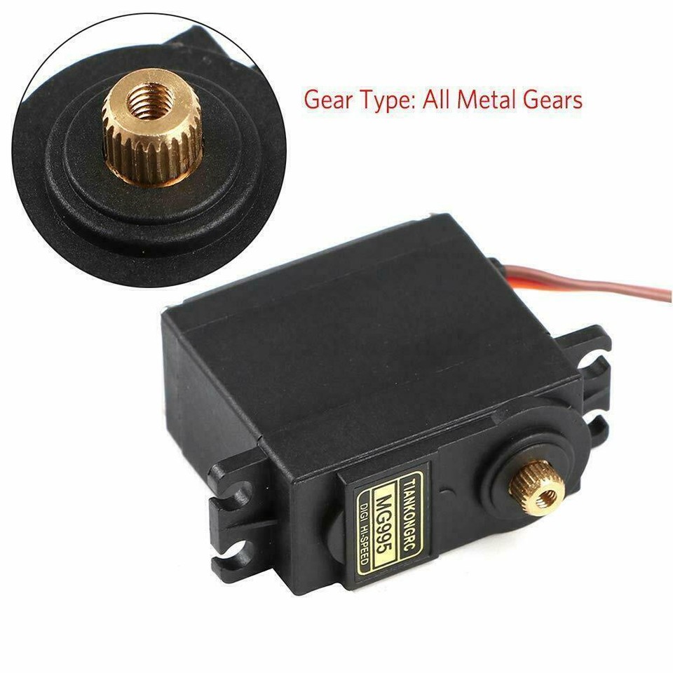 MG995 Servo Motor Micro Servo Metal Gear Digital Servo High Speed ...