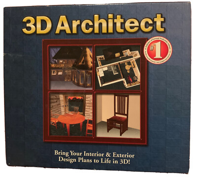 3D Architect CD Bring Your Interior & Exterior To Life In 3D | eBay