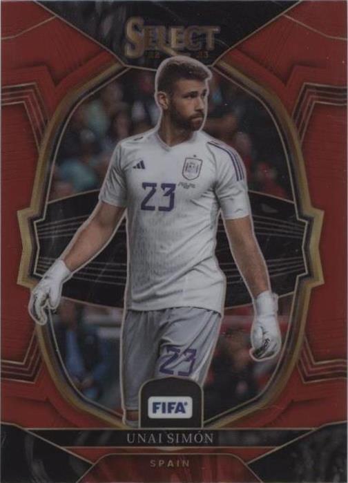 2022-23 Panini Select FIFA - Terrace Unai Simon #60 Red Prizm for sale ...