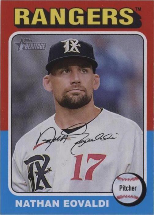 2024 Topps Heritage - Nathan Eovaldi #82 for sale online | eBay