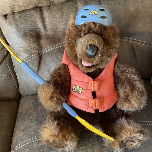 DISNEY CALIFORNIA ADVENTURE RIVER RUN GRR RAFTING BEAR PLUSH | eBay