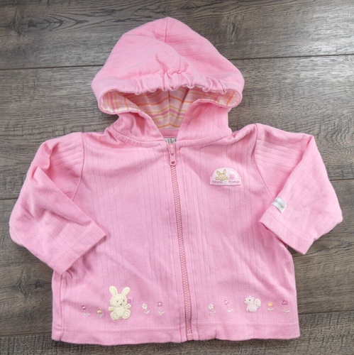 Baby Girl Clothes Child Mine Carter's 3-6 Month Pink Bunny Hooded ...
