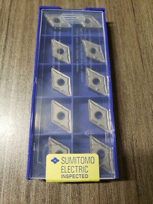 10 Pack Sumitomo Electric DNMG150408N-SU Carbide Rhombic Inserts ...
