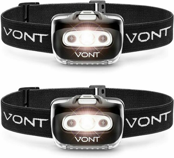 Vont VNTSHL01 Spark LED Headlamp Flashlight - 2 Pack for sale online | eBay