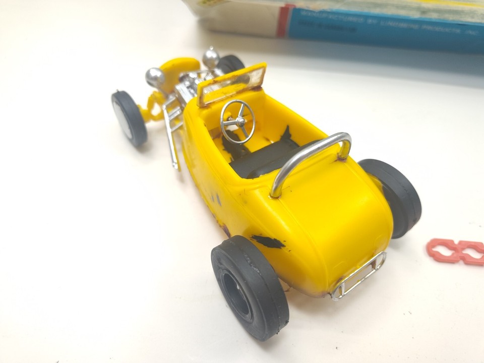 Vintage DEVIL DRAG Paul Lindberg Model Dragster Incomplete Parts Resto ...