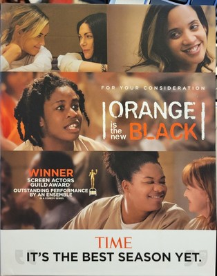 Netflix Emmy FYC 4-DVDs Season 4 Orange New Black Taylor Schilling ...