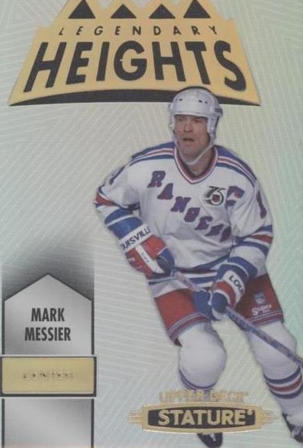 2021-22 Upper Deck Stature - Legendary Heights Mark Messier #LH-21 for ...