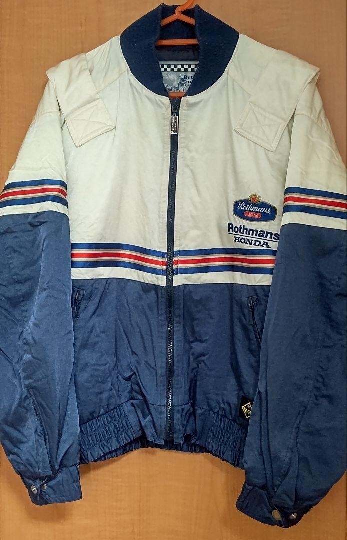 Rothmans Honda 1980s Original Motorcycle Jacket Size … - Gem