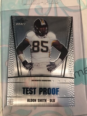 2011 Leaf Metal Draft TEST PROOF Rookie Card ALDON SMITH 9/11 | eBay