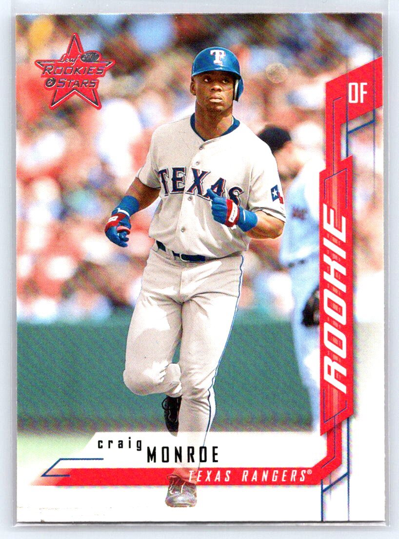 2001 Leaf Rookies & Stars #176 Craig Monroe | eBay