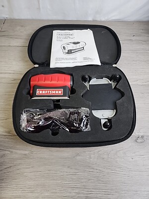 CRAFTSMAN 4-in-1 Level with Laser Trac MODEL 320.48251 in Red Zippered ...