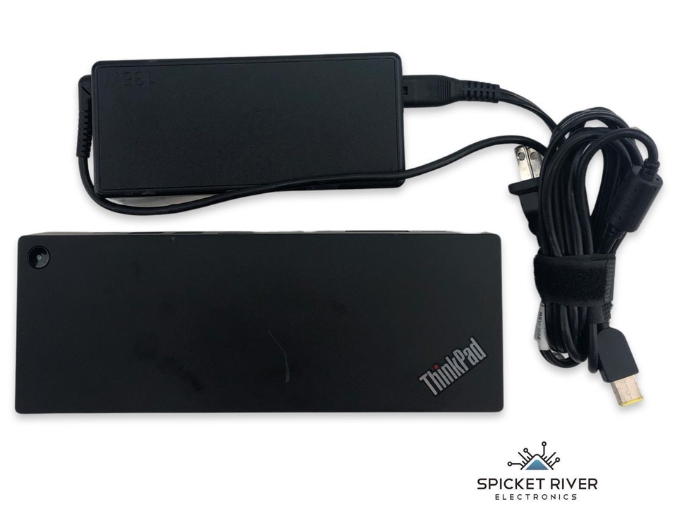 Lenovo DK2131 ThinkPad Thunderbolt 4 Workstation Dock- Black/Red | eBay