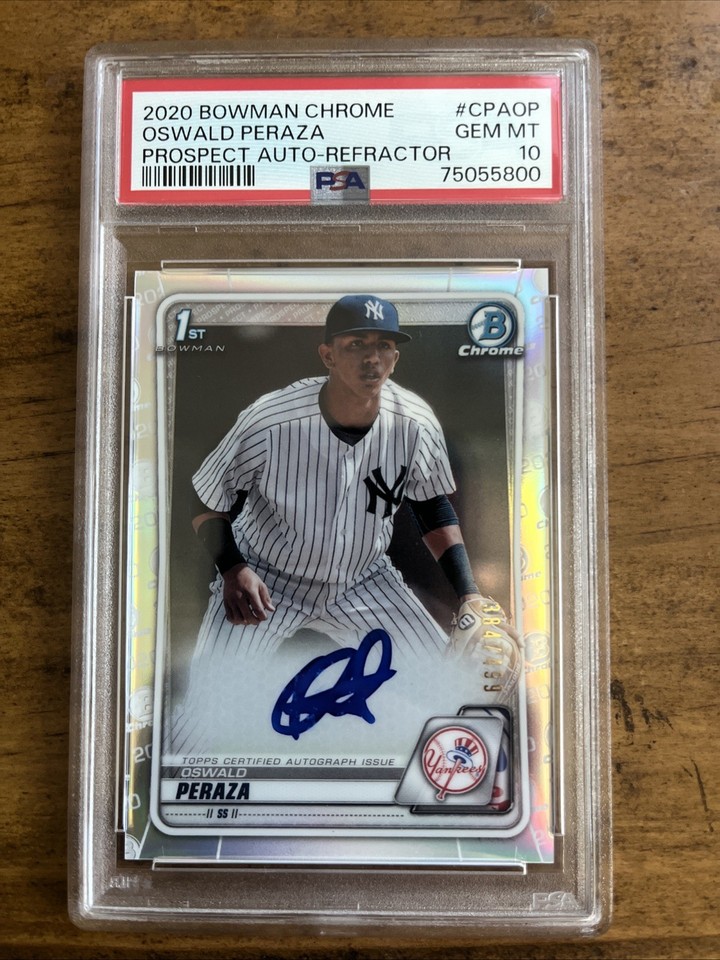 (8) Lot Bowman Chrome Autograph Slab Lot (PSA & SGC) 6 10's | eBay