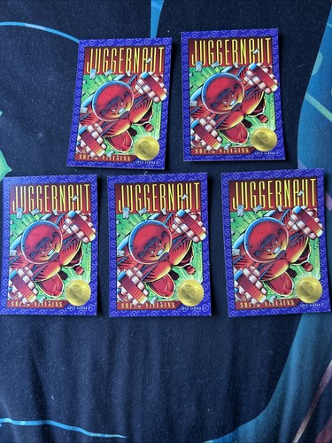 Juggernaut Marvel Trading Card Series 2 XMen Super Villains 1993, NM ...