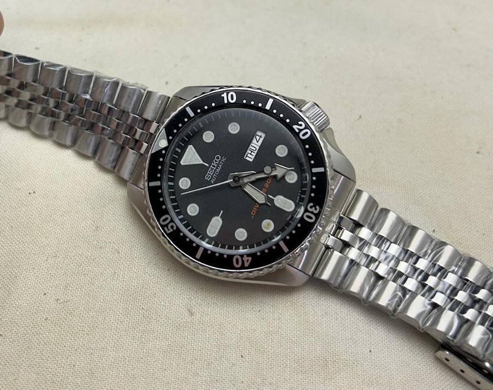 [Near Mint] SEIKO Black Boy 7S26-0020 SKX007 Divers Automatic Men's ...