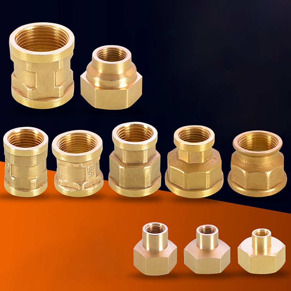 Brass Fitting 1/8" to 2" BSP Male / Female Reducer Fitting Gas Air ...