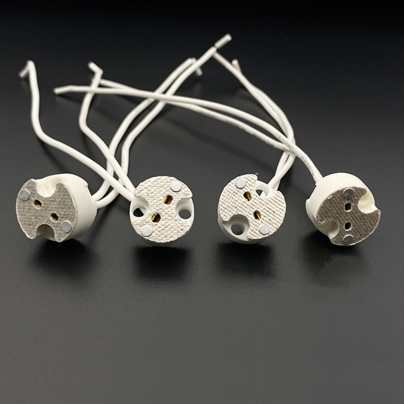 MR16 12V GU10 230V LED DOWNLIGHT G5.3 LAMP HOLDER SOCKET CONNECTOR ...