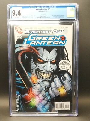 Green Lantern #55 1:25 Variant CGC 9.4 1st Print LOBO Mahnke | eBay