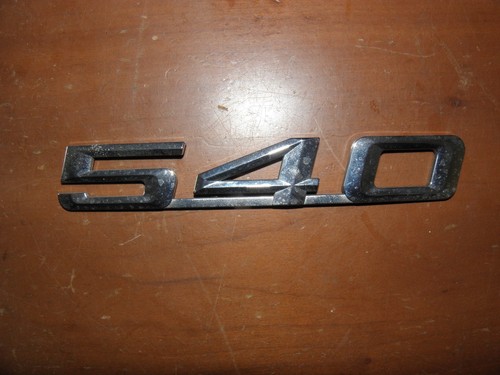 BMW 540 1997-2003 E39 Trunk Logo Emblem OEM | eBay