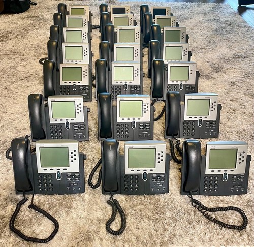 Cisco IP Phone CP-7960G VoIP Phone 6-Line Office Business Telephone ...