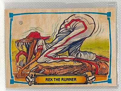 Monster Baseball Weird Crazy Trading Card Sticker Collection Japan ...