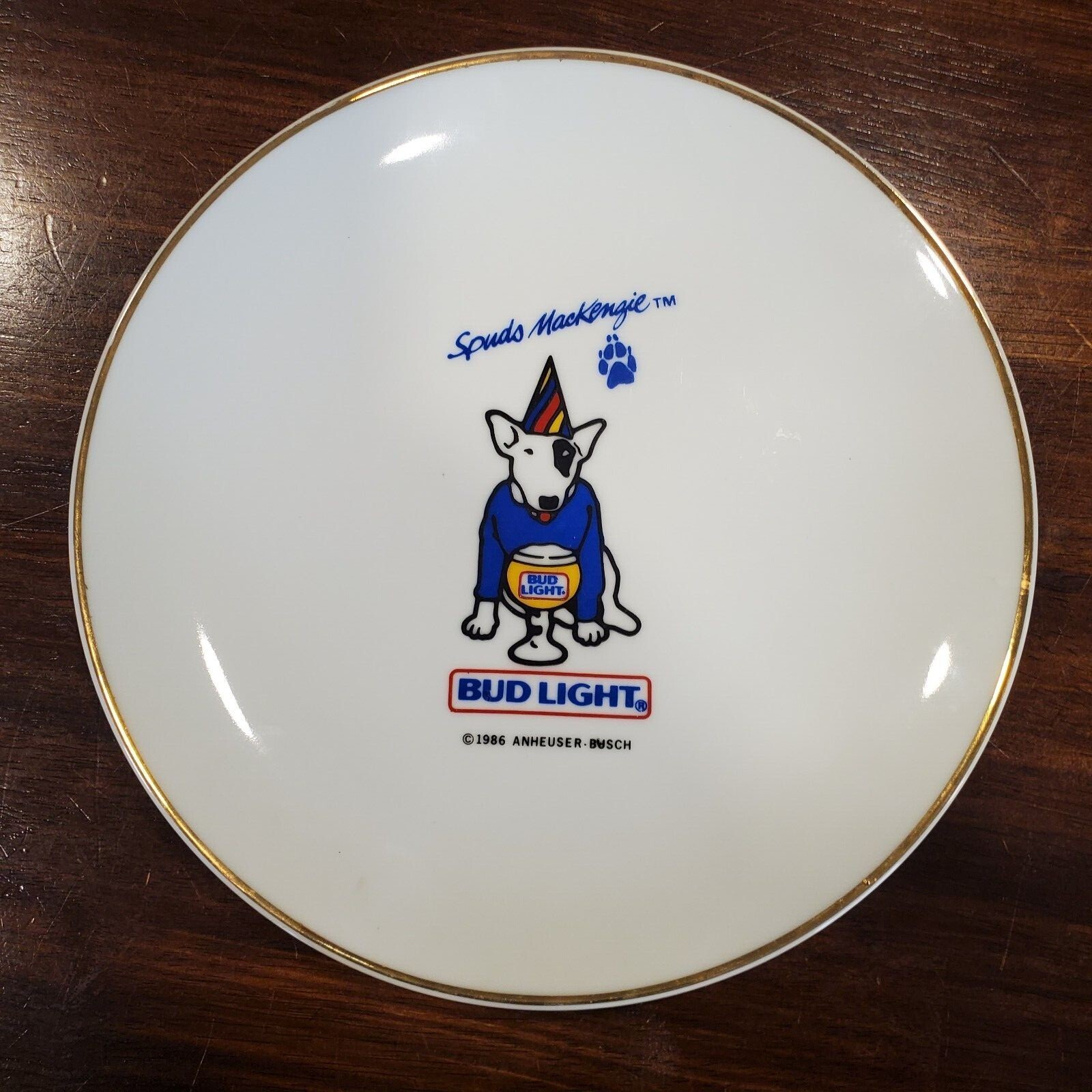Spuds MacKenzie Plate & Coffee Mug - The Original Party Animal!! | eBay