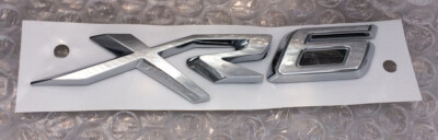 Ford Falcon FG-X XR6 front bumper bar top grille BADGE - XR6 - CHROME ...