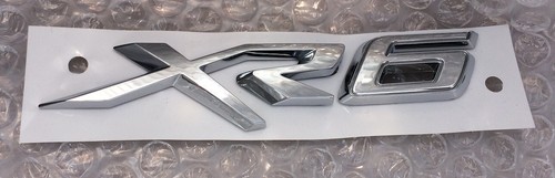 Ford Falcon FG-X XR6 front bumper bar top grille BADGE - XR6 - CHROME ...