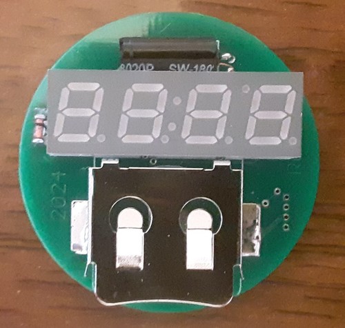 NEW! Retro Look 7mm (.28") RED LED Watch Module for 38mm dial case. | eBay