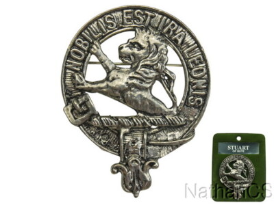 Stuart Scottish Clan Crest Badge | eBay