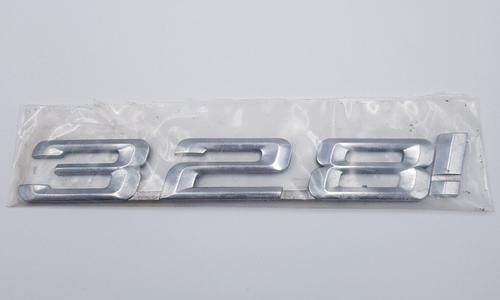 BMW 328i Lettering Rear Boot Trunk Lid Badge Emblem Logo USED | eBay ...