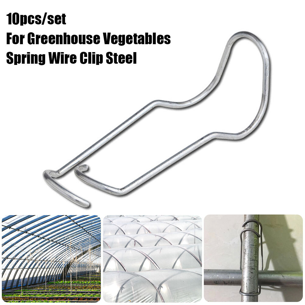 Spring Wire Clip Pipe Support Fixing Clamp For Greenhouse Agriculture ...