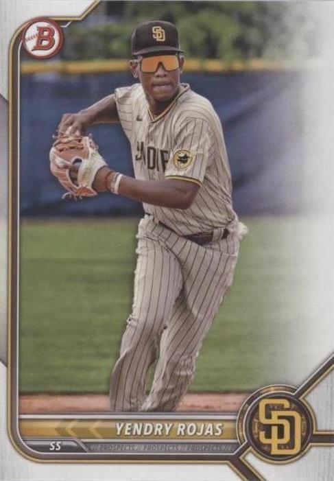 2022 Bowman Draft - Yendry Rojas #BD-2 (RC) for sale online | eBay