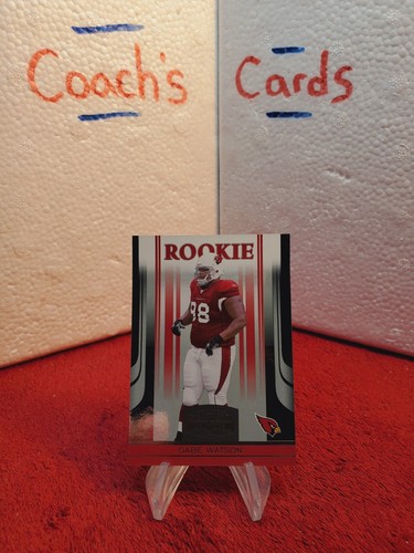 2006 Donruss Gridiron Gear Rookie Gabe Watson #/599 Arizona Michigan ...